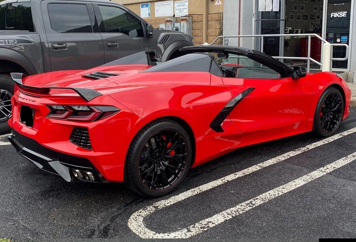 19" 20" MRR GF5 Gloss Black wheels for C8 Corvette Z51 Stingray rims ...