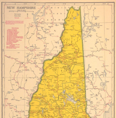 Early Map Portsmouth New Hampshire New Hampshire Colony | History Of