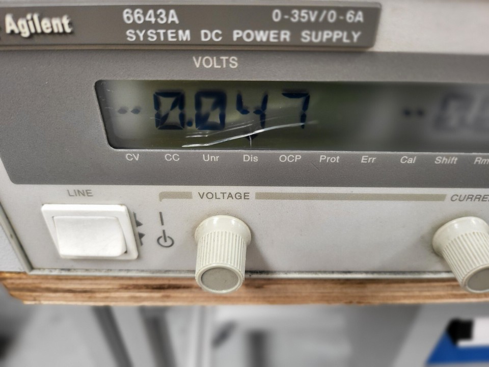 Agilent 6643A DC Power Supply 0-35V 0-6A | eBay UK