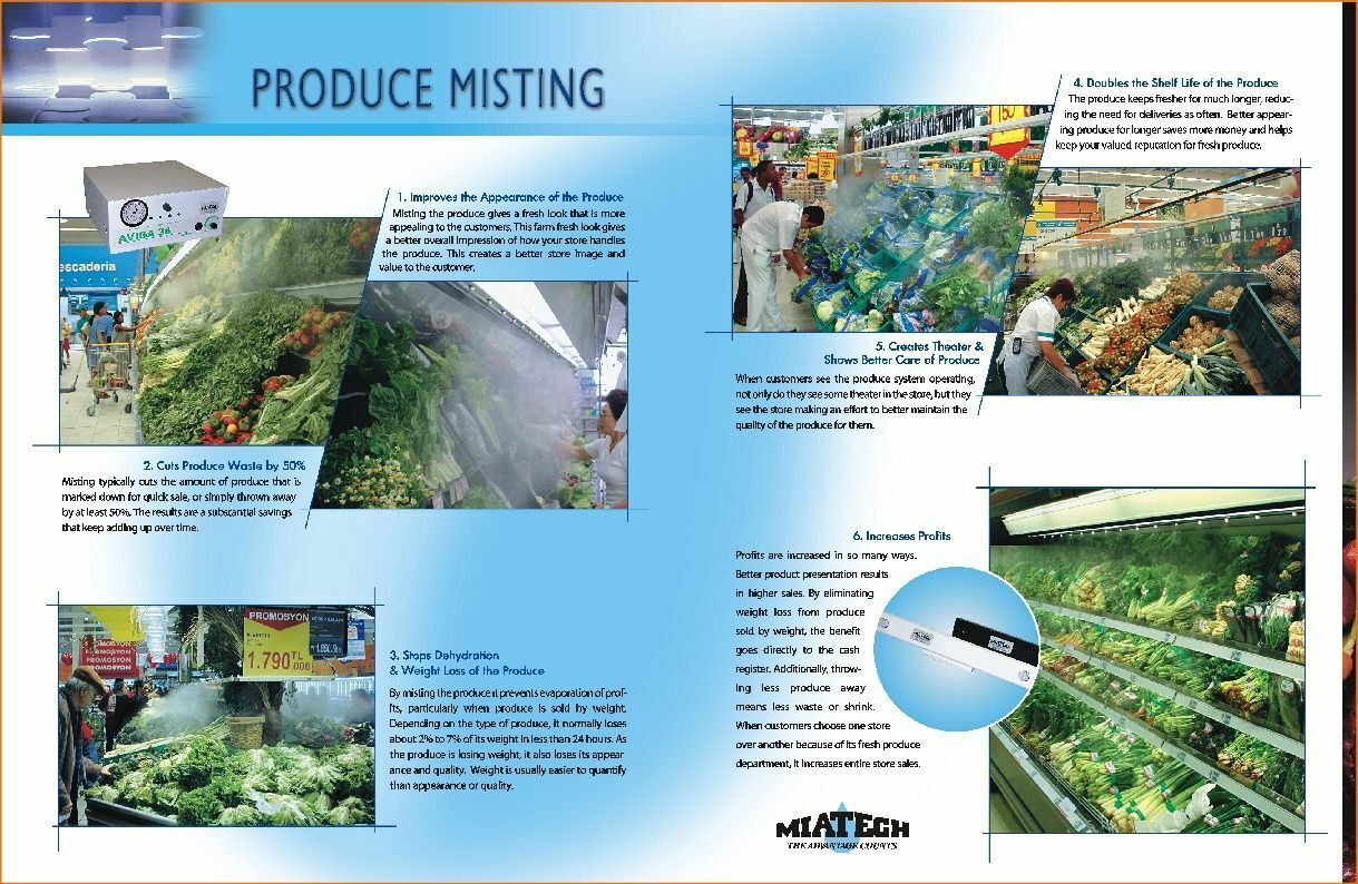 Miatech Produce Misting System | eBay