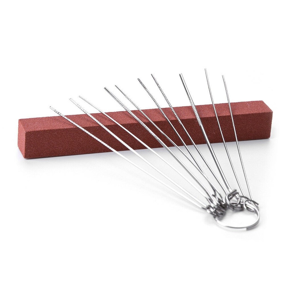 Guitar Nut Slotting File Saw Rods Slot Filing Set Luthier Tool Multi ...