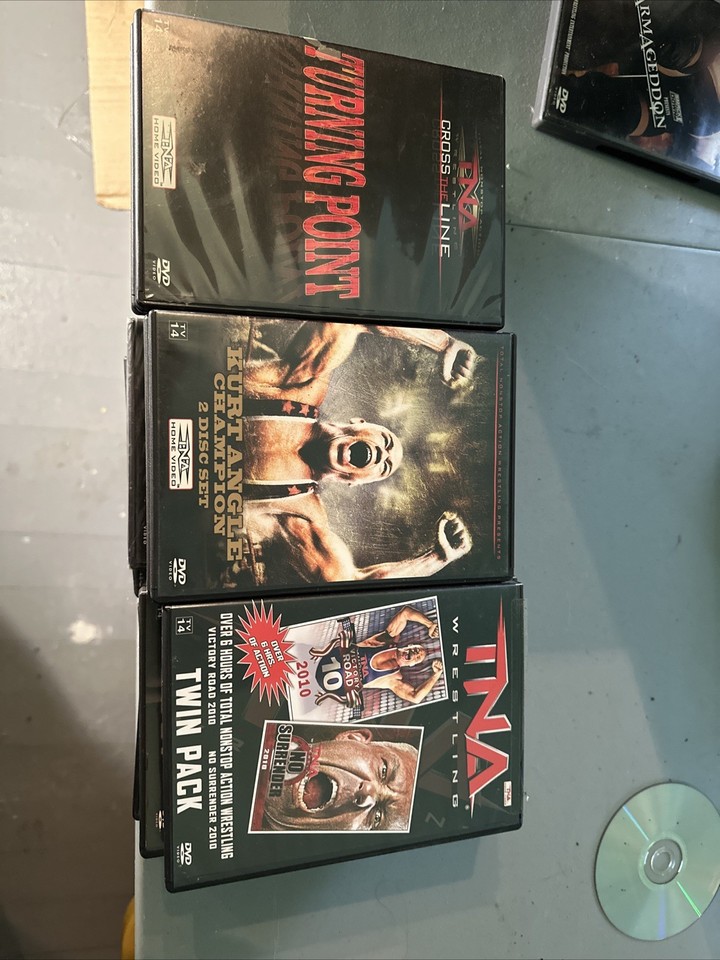 lot of 21 TNA Wrestling Dvds And Sets | eBay