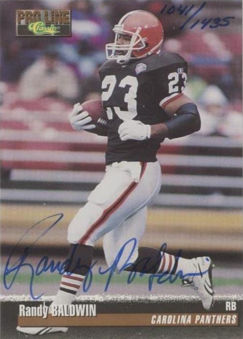 1995 Classic Pro Line - Autographs Randy Baldwin /1435 (AU) for sale ...