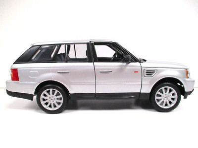 MAISTO - LAND ROVER / RANGE ROVER SPORT 4X4 (SILVER) - 1/18 DIECAST | eBay