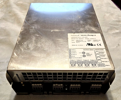 Nedap Lampdriver 4x220W LP Type Lamps 200-277Vac 50-60Hz 4.5-3.3A ...