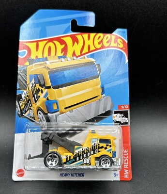 HOT WHEELS HEAVY HITCHER YELLOW (247/250) HW RESCUE (9/10) 🔥 | eBay
