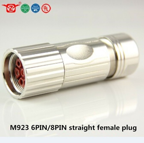 1PC Servo motor M923 encoder M923 power female plug M23- 6/8PIN K ...