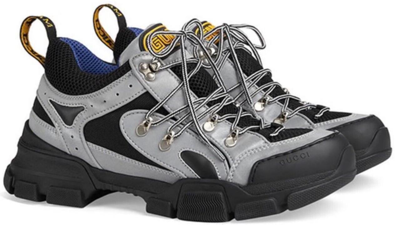 Size 11 - Gucci Flashtrek Reflective Grey for sale online | eBay