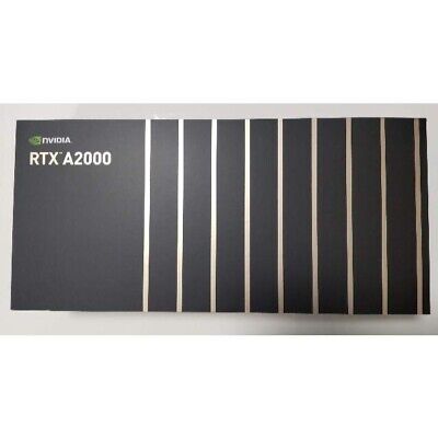 ELSA Nvidia RTX A2000 Founders GDDR6 6GB GPU Workstation Video Graphics ...