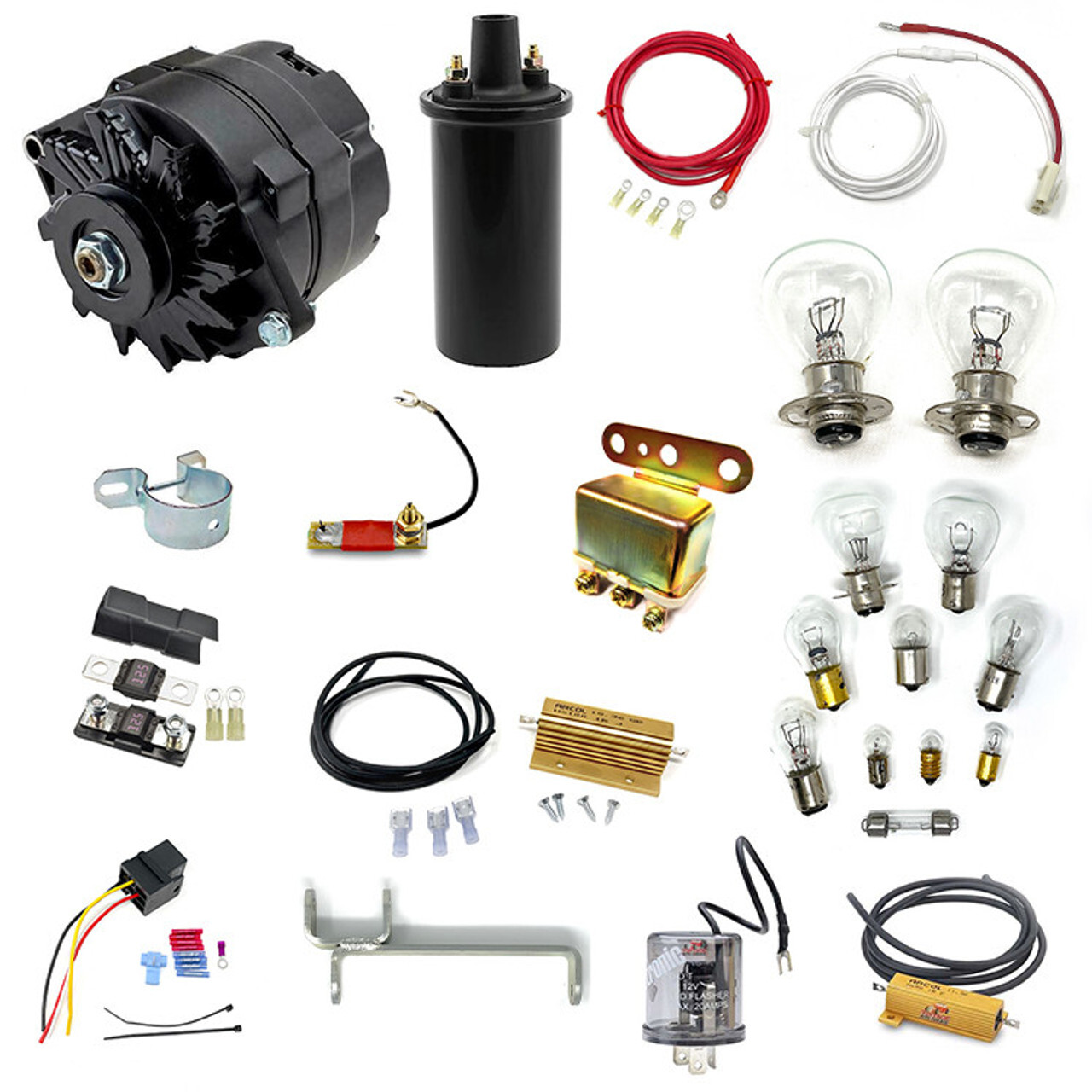 For 1940 Dodge Truck Ignition Coil Alternator 6 Volt to 12 Volt ...