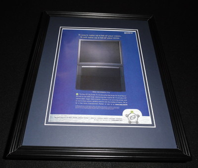 1999 Sony Big Screen TV Framed 11x14 ORIGINAL Vintage Advertisement | eBay