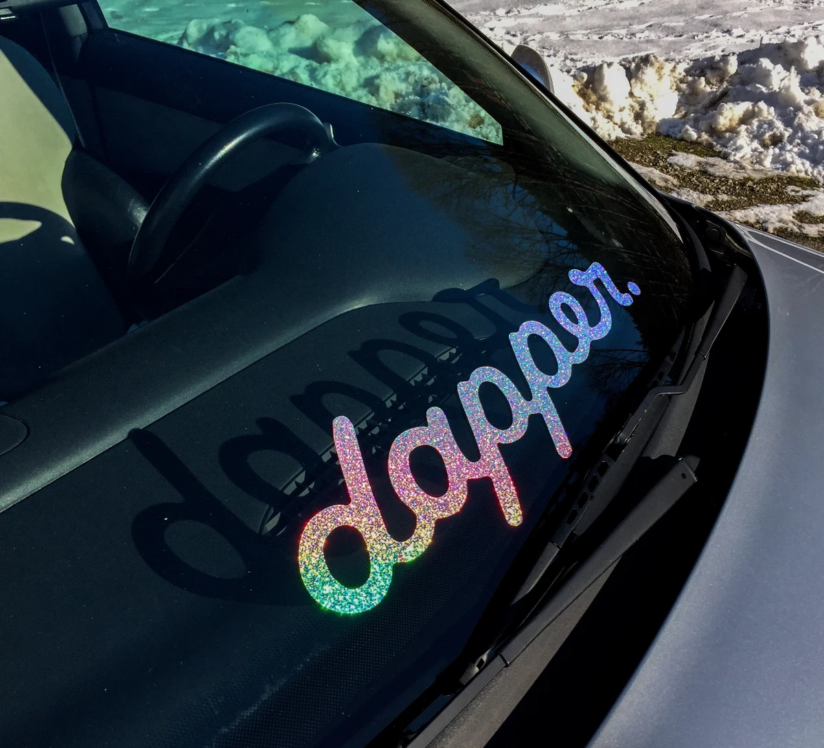 Dapper Car Sticker