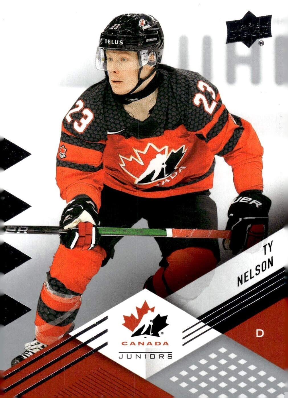 2024 Upper Deck Team Canada Juniors - Ty Nelson #16 (RC) for sale ...
