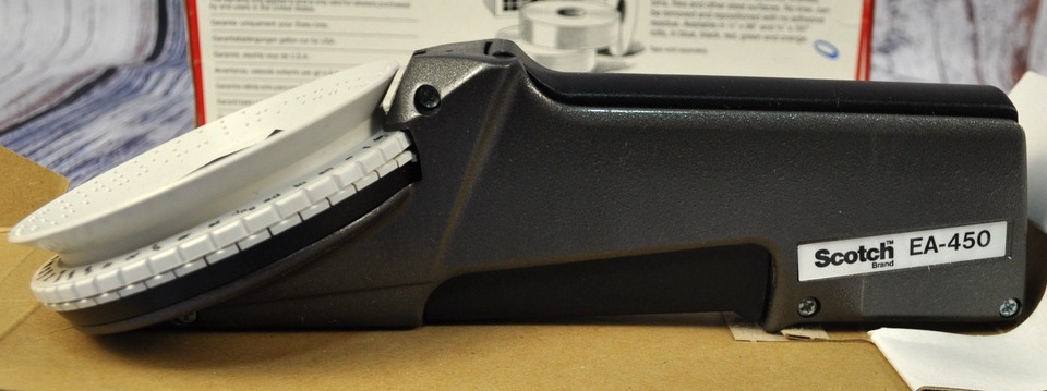 Scotch Labeler W/ Braille Dial 3M EA-450 / EA450 Made In The USA With ...