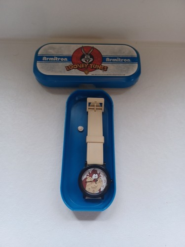 Vintage 1994 Armitron LOONEY TUNES Taz Watch With Case And New Battery ...