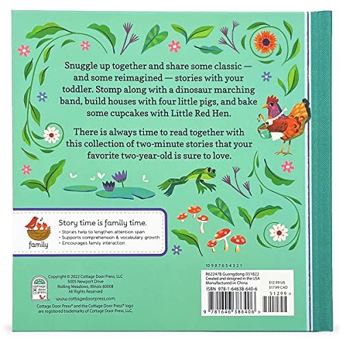 2-Minute Stories for 2-Year-Olds - Read-Aloud Treasury, Ages 2-5 | eBay