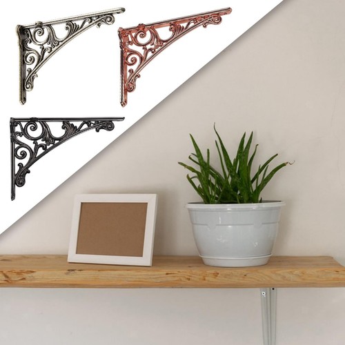 Wall Shelf Bracket Compact Display Rack Bracket for Shelves Kitchen ...