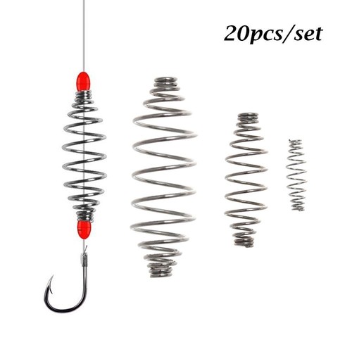 Fishing Tackle Hair Rig Combi Rigs Fishing Spring Feeder Cage Floating ...
