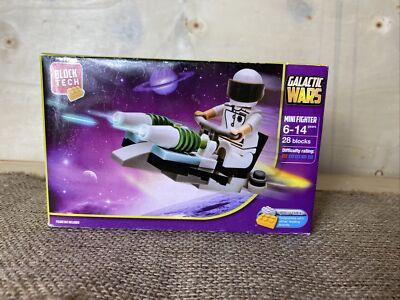 New in Box Block Tech Galactic Wars Space Cruiser Blocks 6-14 Years ...