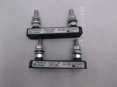 2 Pack Littelfuse LFFB0003Z Limiter Style Fuse Block 150V 800 Amp ...
