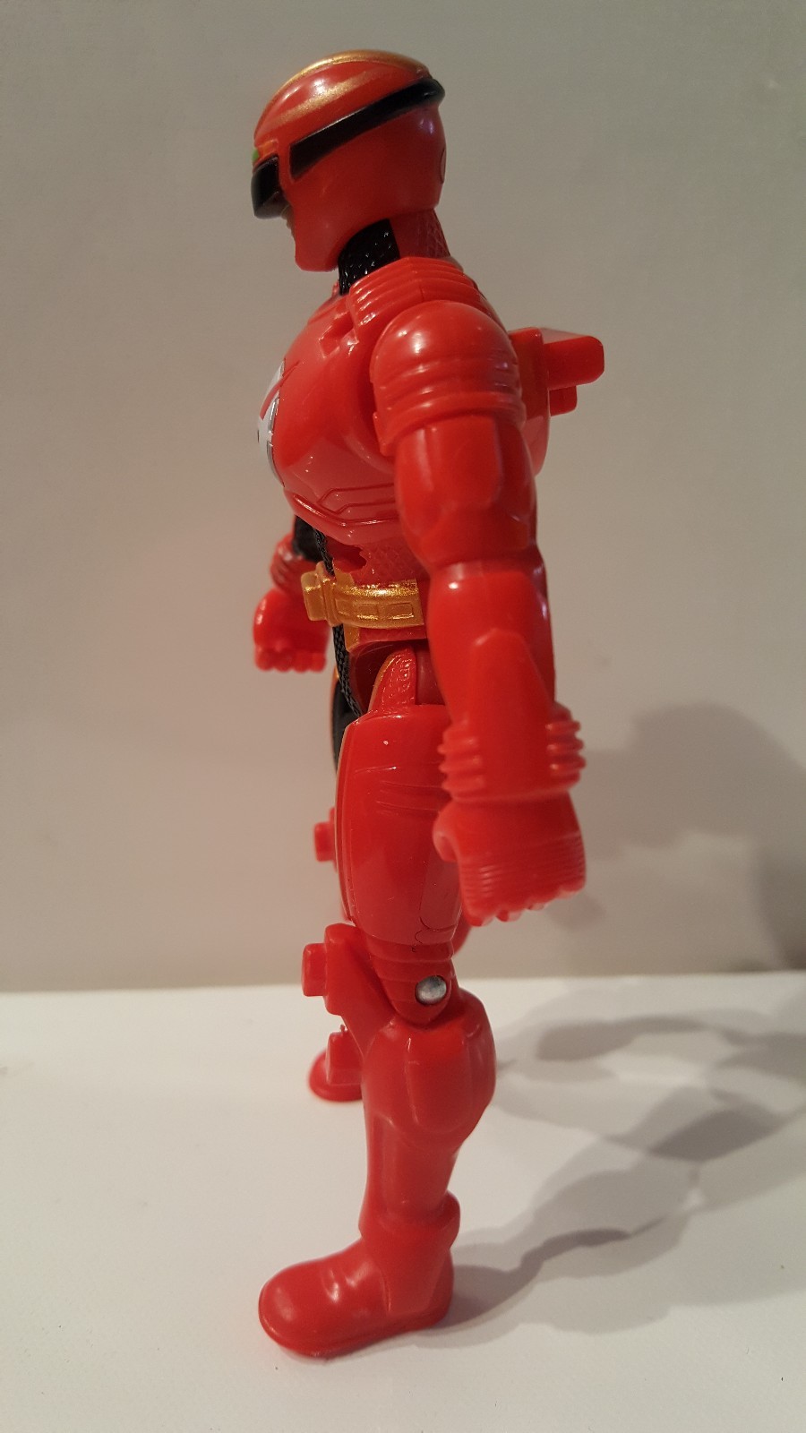 Mighty Morphin Power Rangers Red Action Figure Toy 2006 Mack Operation ...