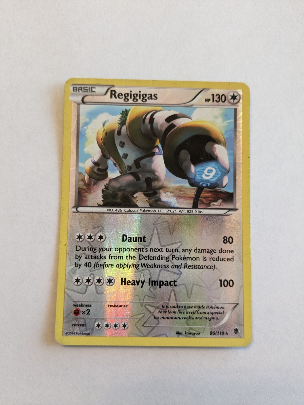 Regigigas Card Phantom Forces