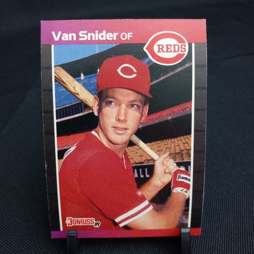 1989 Donruss Van Snider Baseball Cards #586 Cincinnati Reds (1A645) | eBay