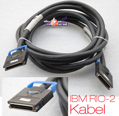 IBM 8 Meter Rio-2 Cooper Cable RIO-G 31P6132 Remote I/O Cable | eBay