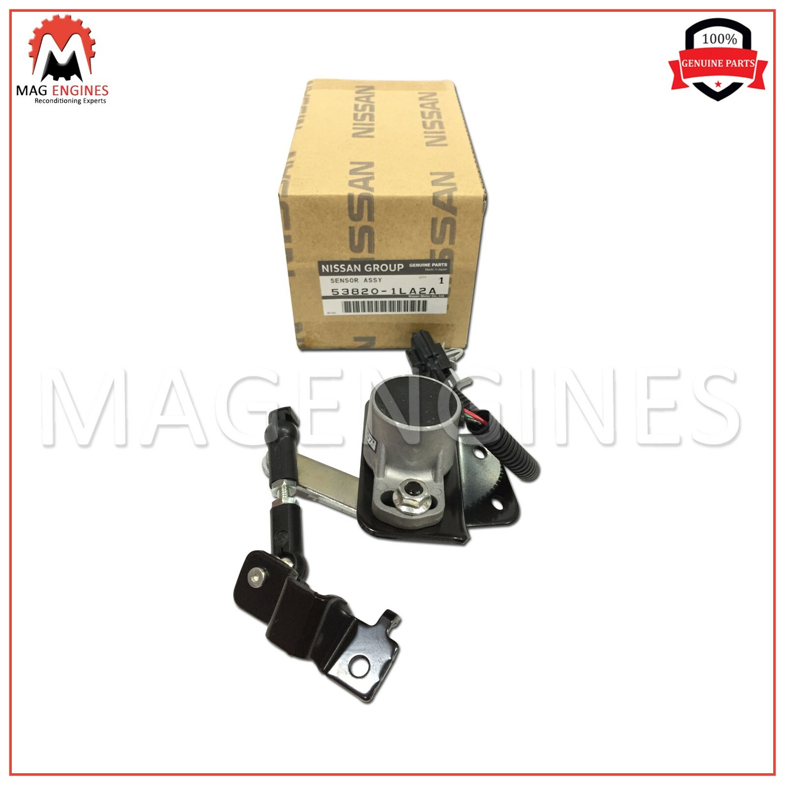 53820-1LA2A GENUINE REAR SUSPENSION HEIGHT ADJUSTING SENSOR ARMADA QX56 ...