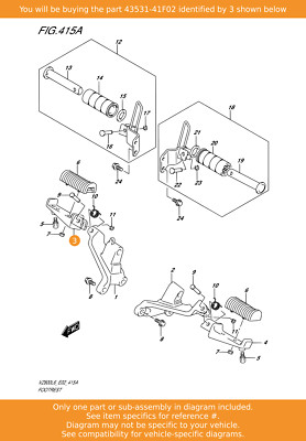 SUZUKI Bar, Front Rh, 43531-41F02 OEM | eBay UK