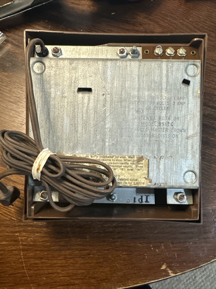 Channel Master TV Antenna Rotator Control Box Model # 9512C | eBay