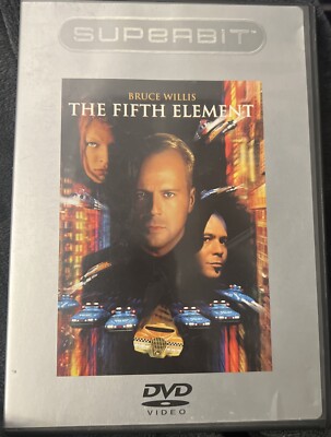 ‘The Fifth Element’ (DVD 2001 Superbit w/Insert) Bruce Willis Free ...