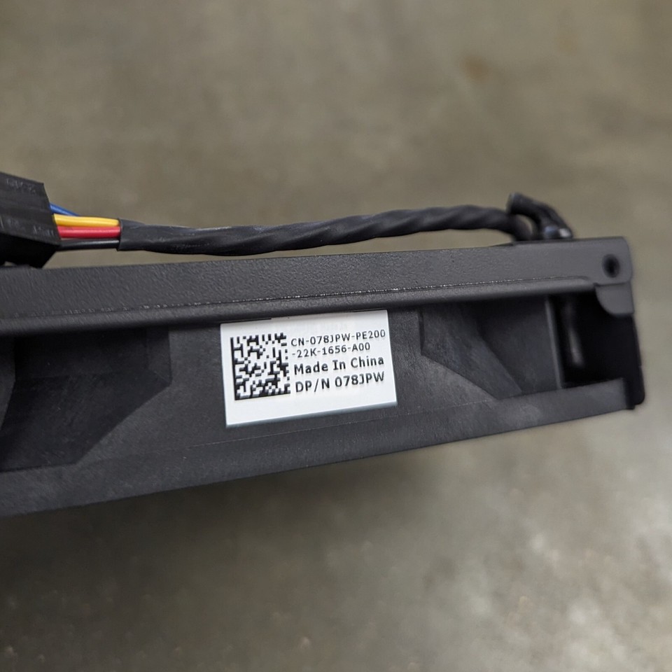 GENUINE Alienware Aurora R7 R8 R9 Desktop Top Case Fan w/Bracket 78JPW ...