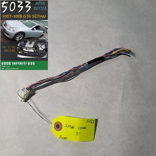 ⭐⭐OEM 2007-2008 INFINITI G35 IPDM FUSE BOX D CONNECTOR⭐⭐ | eBay