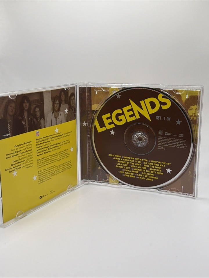 Time Life Music CDs Lot of 3 Do It Again Rock N Roll Fantasy Get It On ...