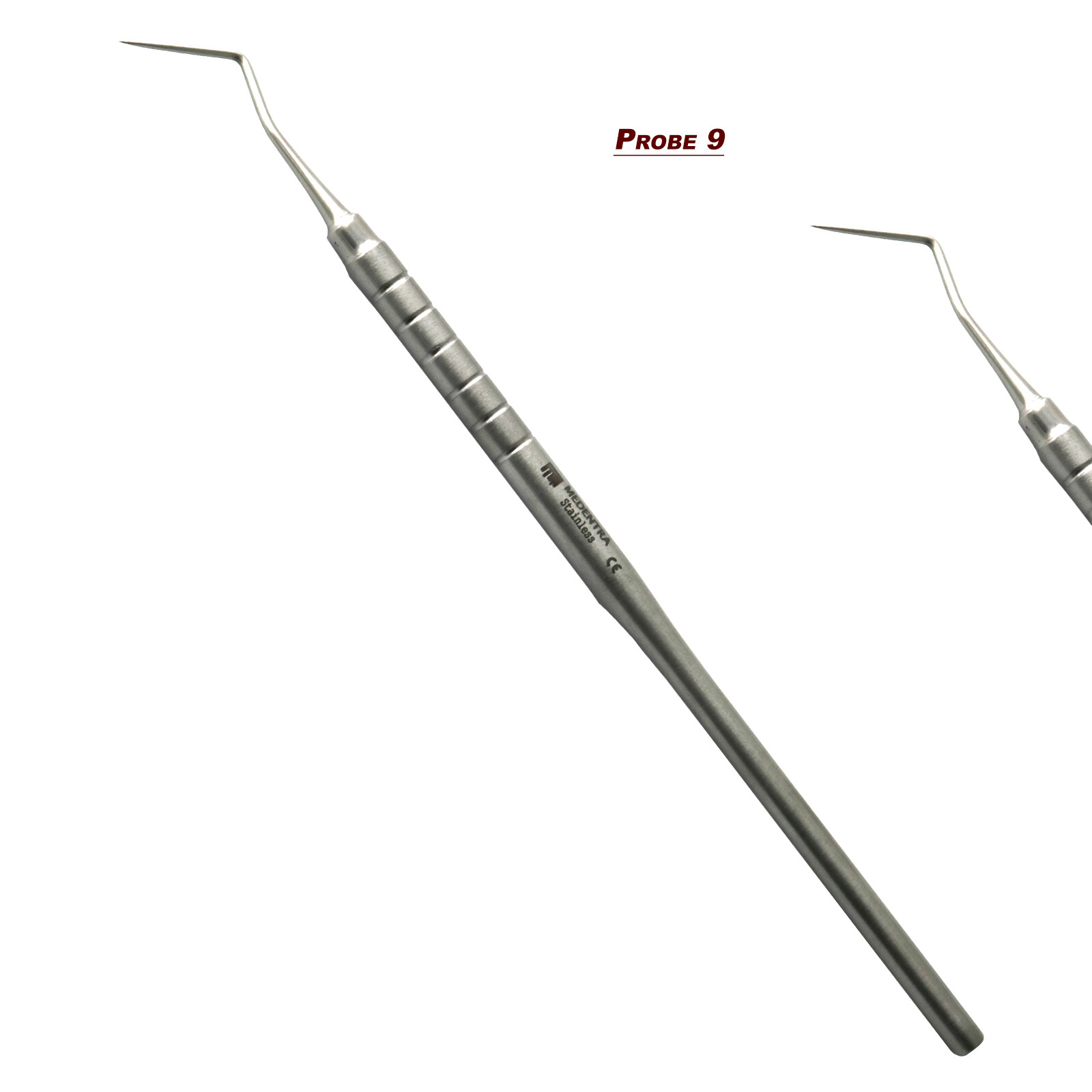 Dental Probe # 9 Pointed Single Ended Periodontal Diagnostic Teeth ...