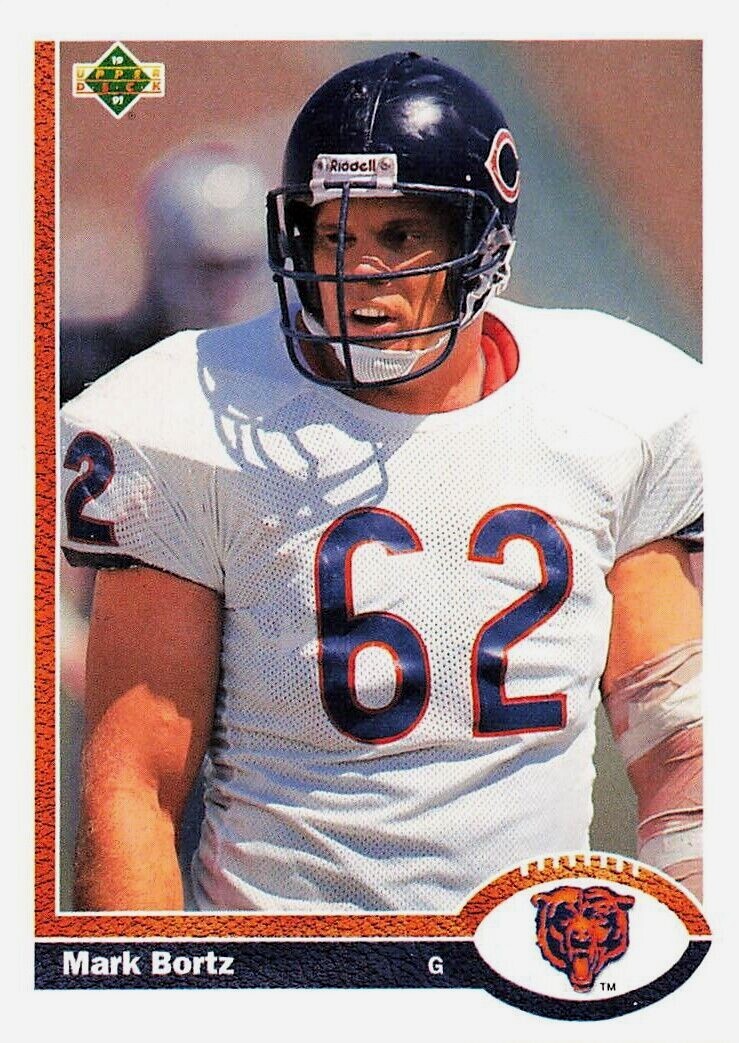 1991 Upper Deck #206 Mark Bortz Chicago Bears | eBay