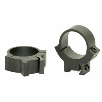 Warne Scope Mounts 1" .22 Caliber Rings High Height Rimfire Matte Black ...