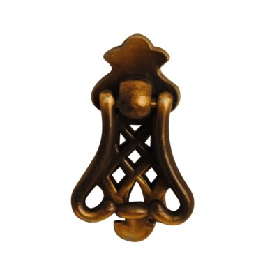 Lattice Handle Antique Brass Bright Brass Cupboard Drawer Pull Door ...