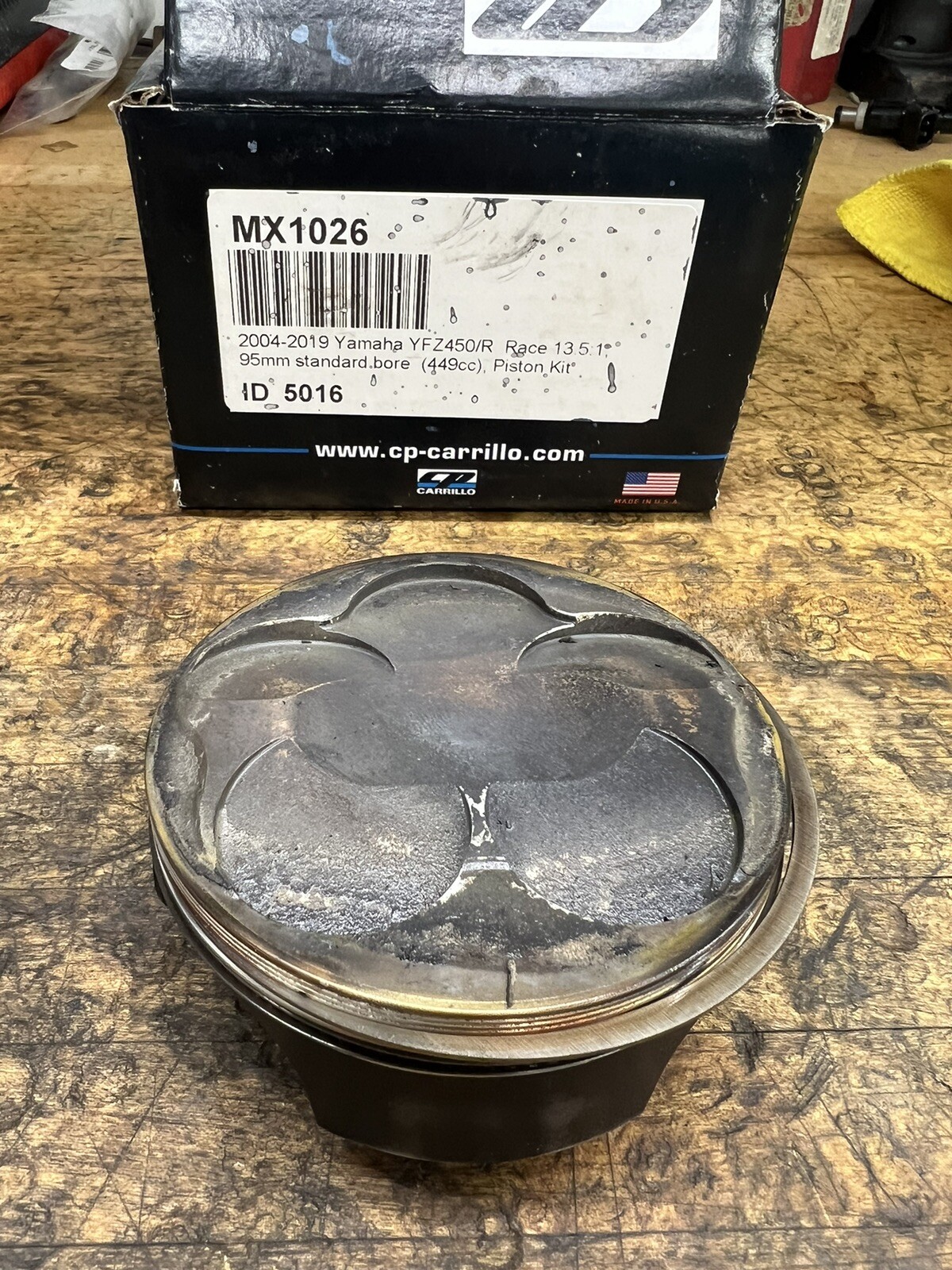 09-23 Yamaha YFZ450R CP Piston 13.5.1 95mm standard bore MX1026 | eBay