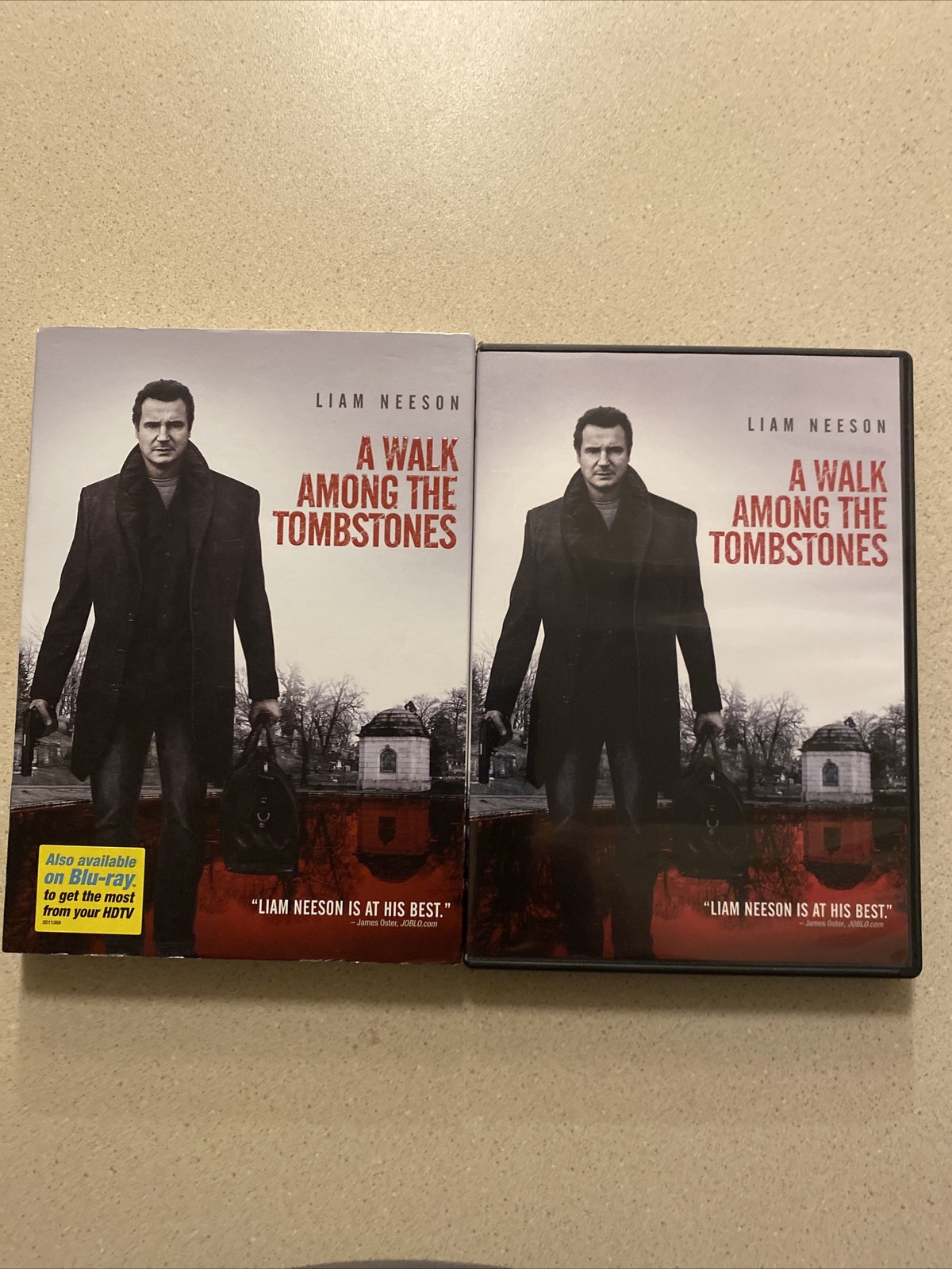 A Walk Among The Tombstones Dvd Cover