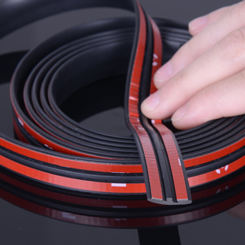 Car Windshield Short T Shape Rubber Seal Pad Sunroof Roof Edge Window ...