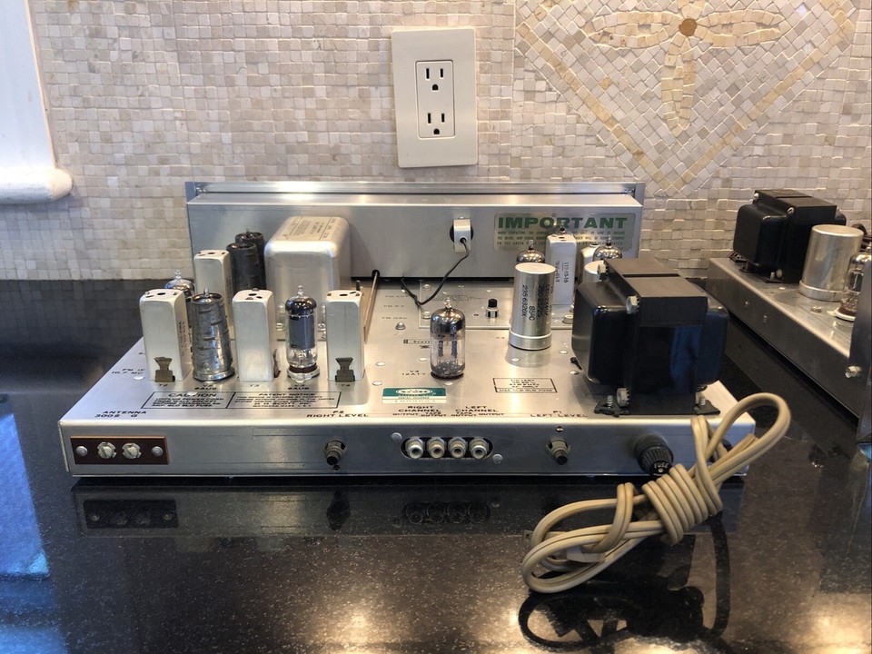 Scott Stereomaster LT-110B FM MPX Stereo Tube Tuner Perfect Working ...