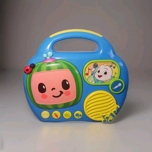 Cocomelon My First Sing-Along Toddler Boombox with Built in Microphone ...