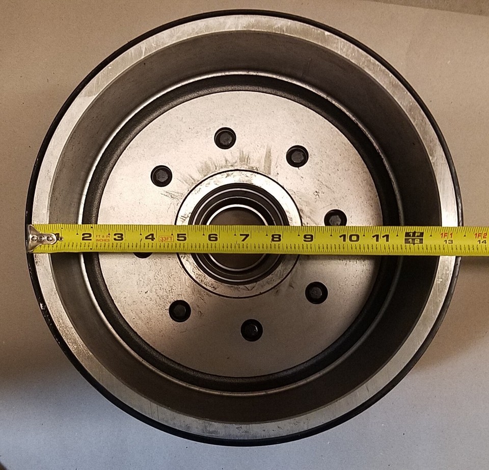 10k Short Lippert Hub/Drum Kit with Bearings, Seal, Lug Nuts, Seal, and ...