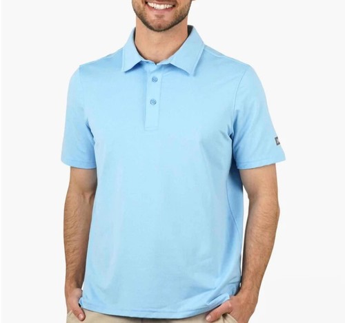 Men's AFTCO Air-O Mesh Performance Polo Shirt - 3 Color Opts - FREE ...