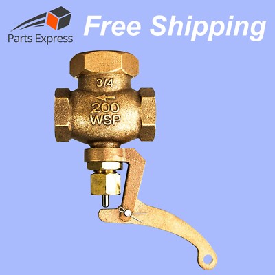 3/4" BRONZE WHISTLE VALVE (200 WSP), FOR STEAM, OIL & WATER SERVICE ...