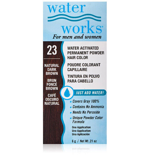 Waterworks Water Activated Permanent Powder Hair Color - CHOOSE COLOR ...