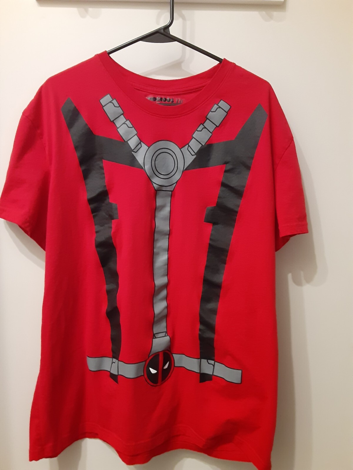 Marvel Underoos Red Dead Pool 100% Cotton Tee Shirt XXL/2XL | eBay