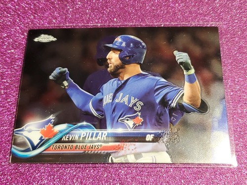 2018 Topps Chrome #11 Kevin Pillar Toronto Blue Jays MLB Baseball Card ...